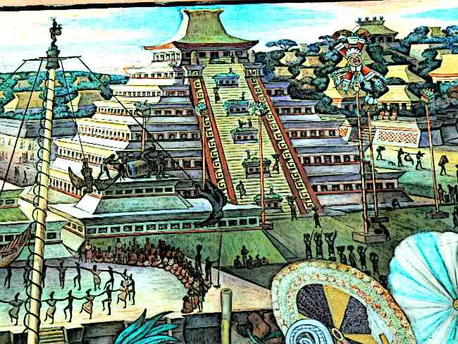 Aztec-City-Pyramid Picture